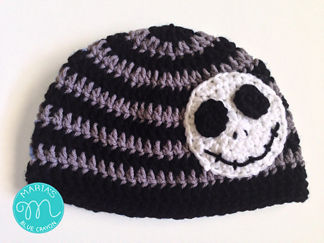 Ravelry: Skeleton Beanie pattern by Maria's Blue Crayon
