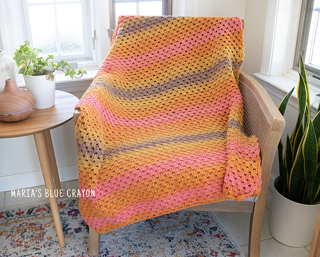 Ravelry: Granny Stitch Blanket pattern by Maria's Blue Crayon