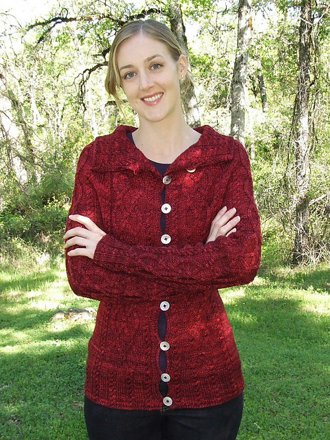 Ravelry: Grey Havens Cardigan pattern by Maria Olson