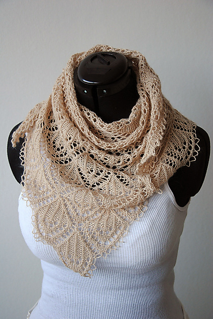 Ravelry: Crystal Chandelier Shawl pattern by Maria Magnusson (Olsson)