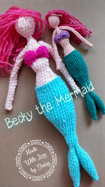 Ravelry: Becky the Mermaid pattern by Made With Love By Daisy