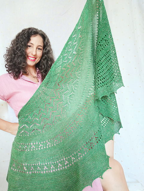 Ravelry: Chal Ortiga pattern by Marianela Galo
