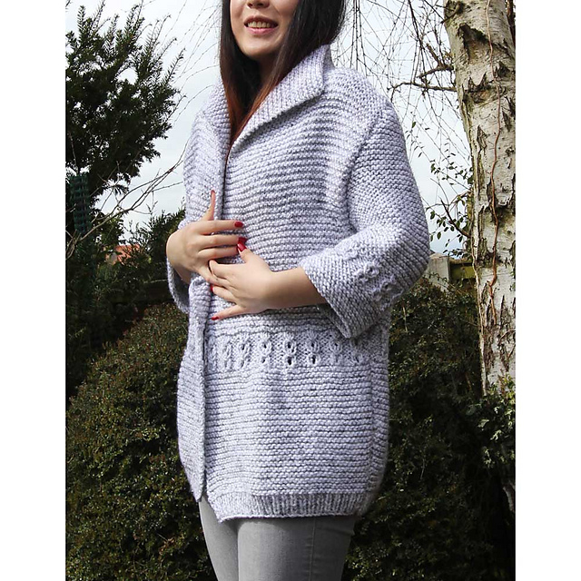Ravelry: Pebbles Jacket pattern by Marianne Henio