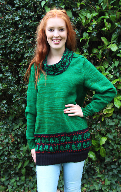 Ravelry: Holly Jumper pattern by Marianne Henio