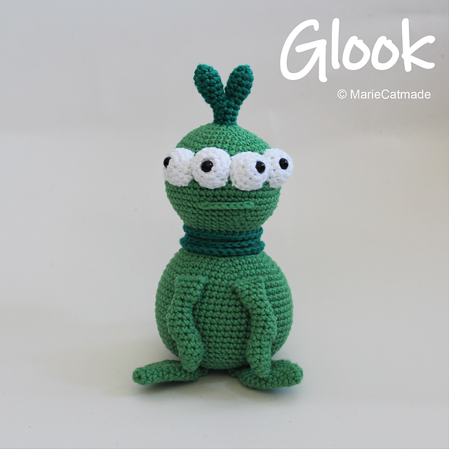 Ravelry: Glook the monster pattern by MarieCatmade