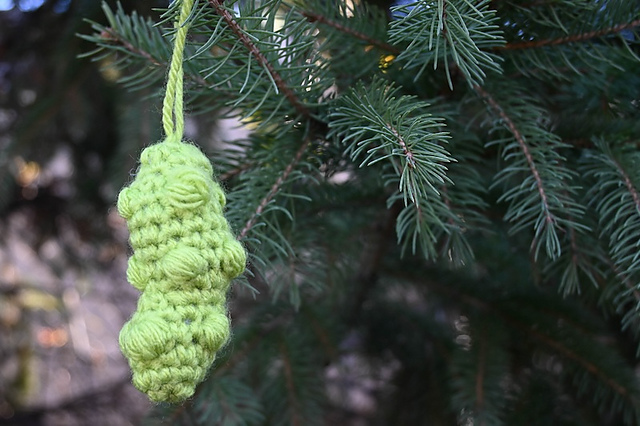 Ravelry: Gherkin Ornament pattern by Marie Segares