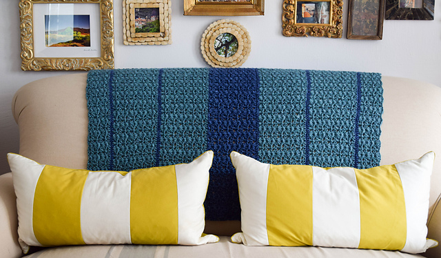 Ravelry: It's a School Night Night Child's Blanket pattern by Marie Segares