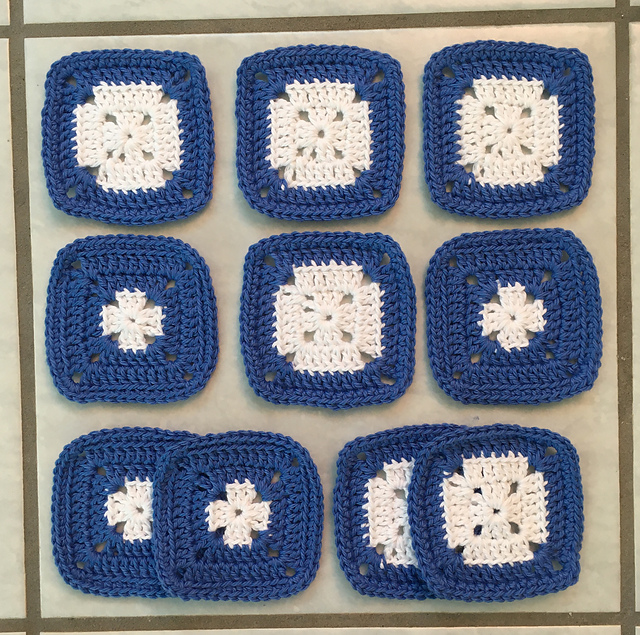 Ravelry: MarieNovello's Bonding Squares (70 Total)