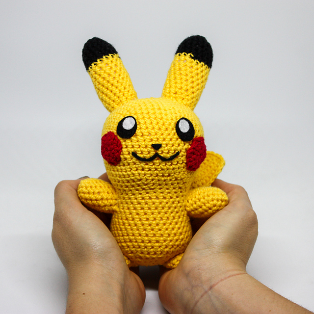 Ravelry: Pikachu from Pokémon pattern by Marie Folkeson