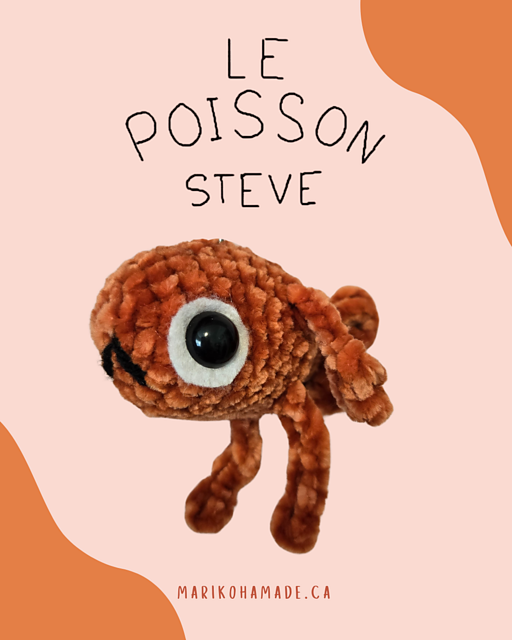 Ravelry: Le Poisson Steve pattern by Mariko Hamade