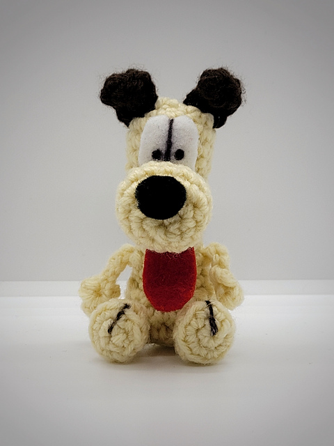 Ravelry: Odie (Garfield) Amigurumi pattern by Mariko Hamade