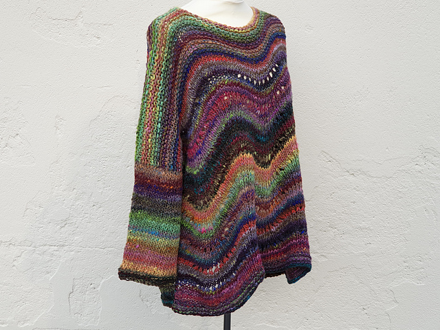 Ravelry: Wavy Boxy pattern by Marit Sættem