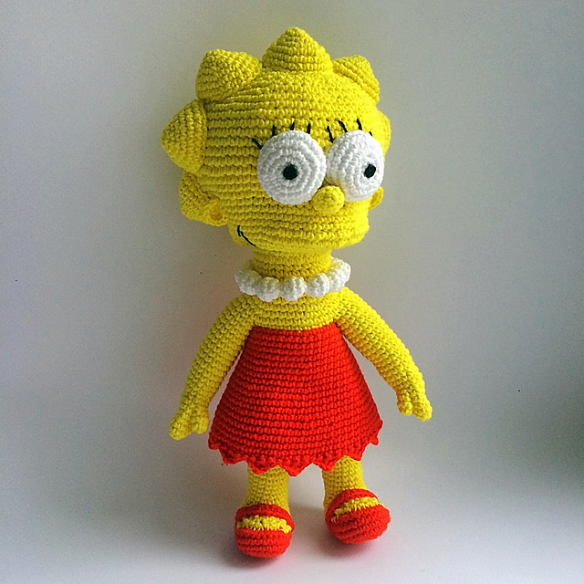 Ravelry: Lisa Simpson pattern by Mariya Kozlova