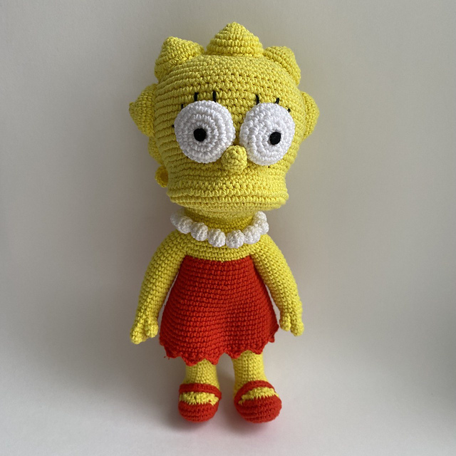 Ravelry: Lisa Simpson pattern by Mariya Kozlova