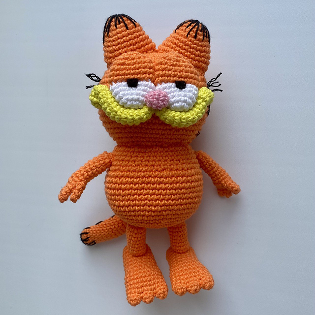 Ravelry: Garfield the cat pattern by Mariya Kozlova