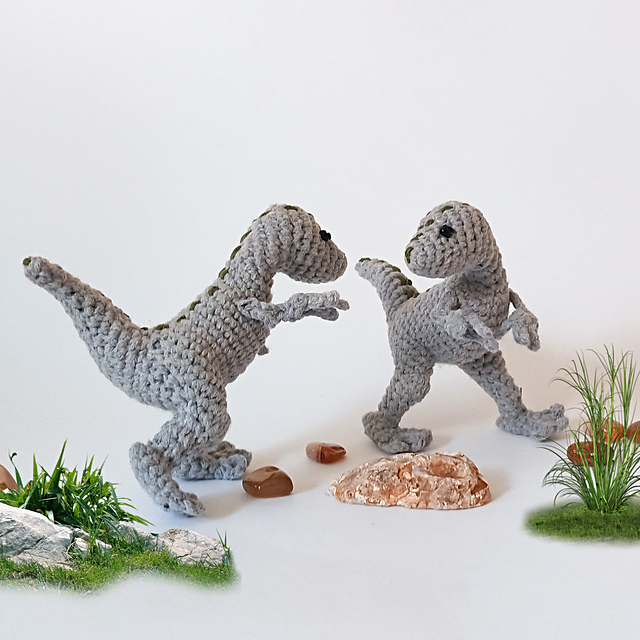 Ravelry: Velociraptor Dinosaurs pattern by Maria Stany