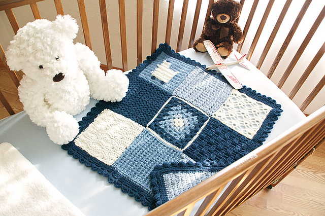 Ravelry: Stitch Sampler Afghan pattern by Marly Bird