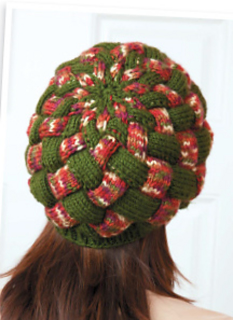 Ravelry: Entrelac Hat pattern by Marly Bird