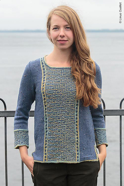 Ravelry: Greek Steps pattern by Hélène Rush