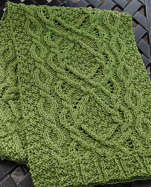 Ravelry: Purl Crossed Cables pattern by Marsha White