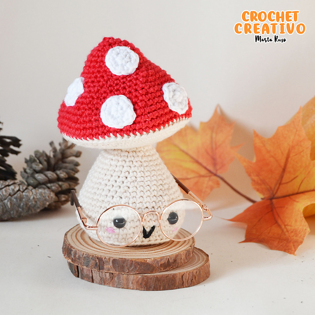 Ravelry: Seta coqueta Maribel - Mushroom amigurumi pattern by Marta ...