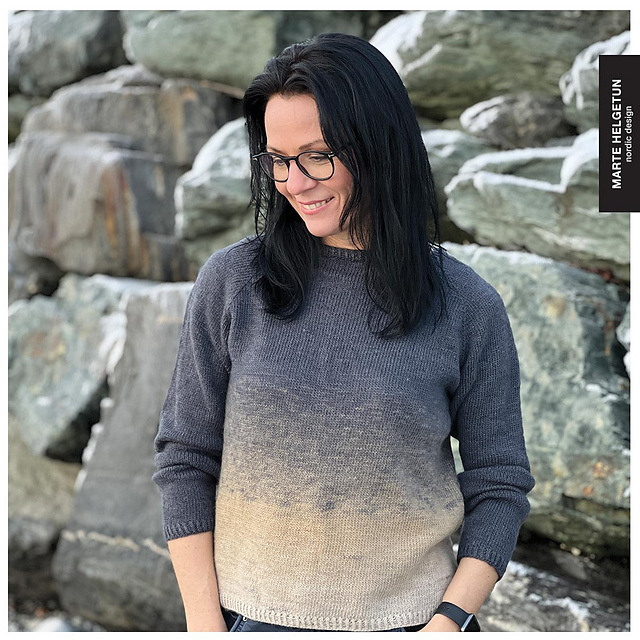 Ravelry: Basic Genser i Fargespill pattern by Marte Helgetun