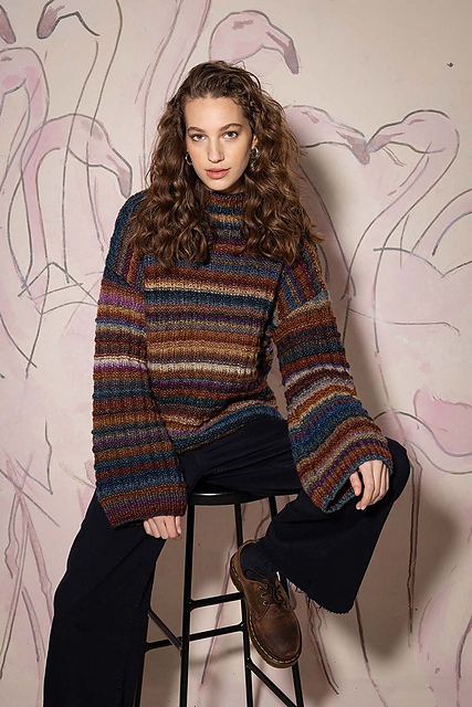 Ravelry: Sweater Veronica pattern by LANGYARNS SWITZERLAND