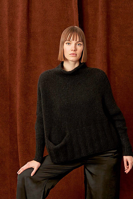 Ravelry: Poncho sweater Dakota pattern by LANGYARNS SWITZERLAND