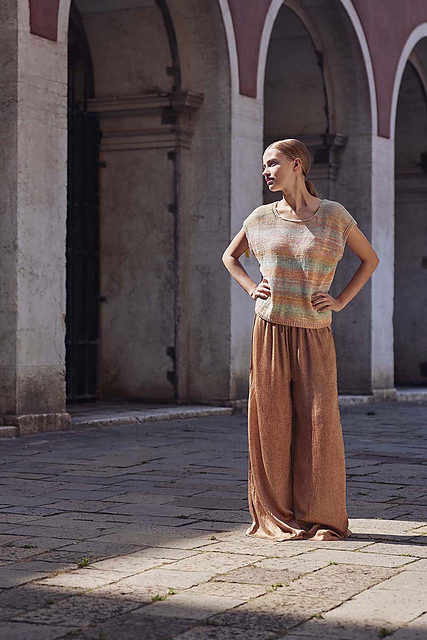 Ravelry: Georgina Top pattern by LANGYARNS SWITZERLAND