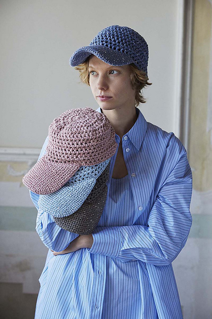 Ravelry: Bea Peaked Cap pattern by LANGYARNS SWITZERLAND