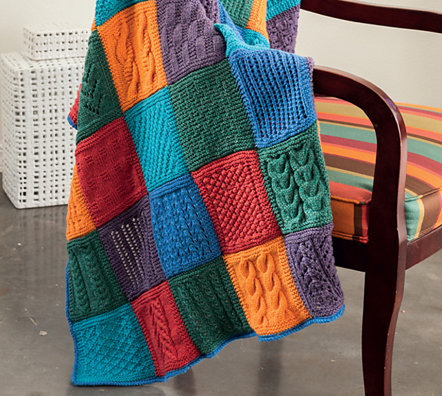 Ravelry: Small-Blocks Sampler Afghan pattern by Doreen L. Marquart