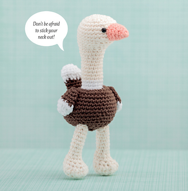 Ravelry: Ostrich pattern by Vanessa Chan
