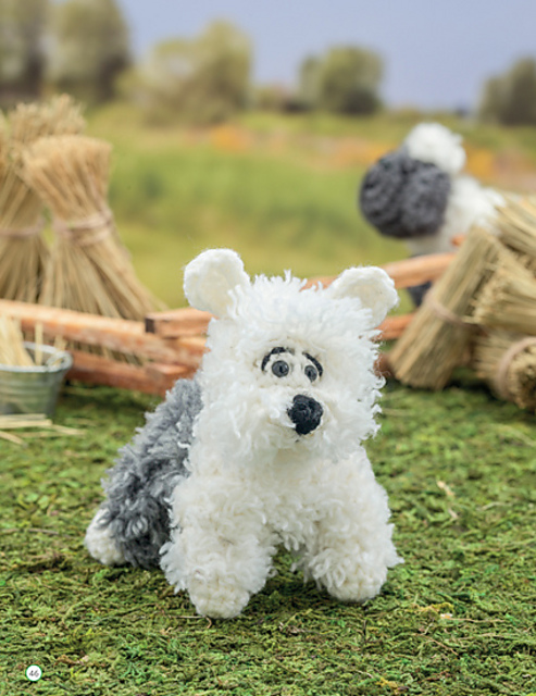 Ravelry: Old English Sheepdog pattern by Megan Kreiner