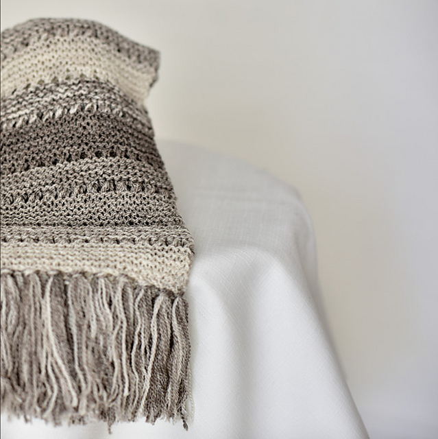 Ravelry: Six Shades of Grey Scarf pattern by Sophia Minakais