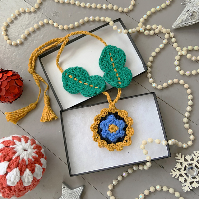 Ravelry: Once and Floral Necklace pattern by Mary Beth Cryan