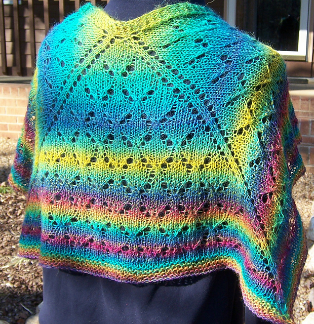 Ravelry: Flight Formation ... a shawl pattern by Mary C. Gildersleeve