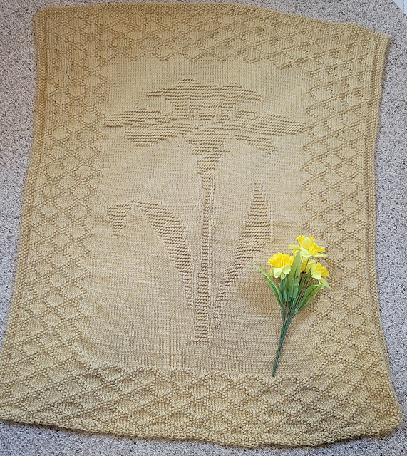 Ravelry: Blanket of Daffodil Magick pattern by Mary Burkett