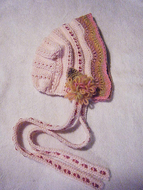 Ravelry: Baby Spring Bonnet pattern by MaryLou Kuipers