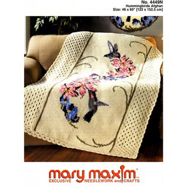 Ravelry: Hummingbirds Afghan pattern by Mary Maxim