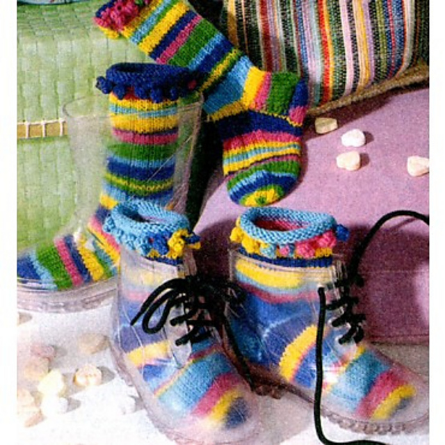 Ravelry: Crazy Socks pattern by Mary Maxim