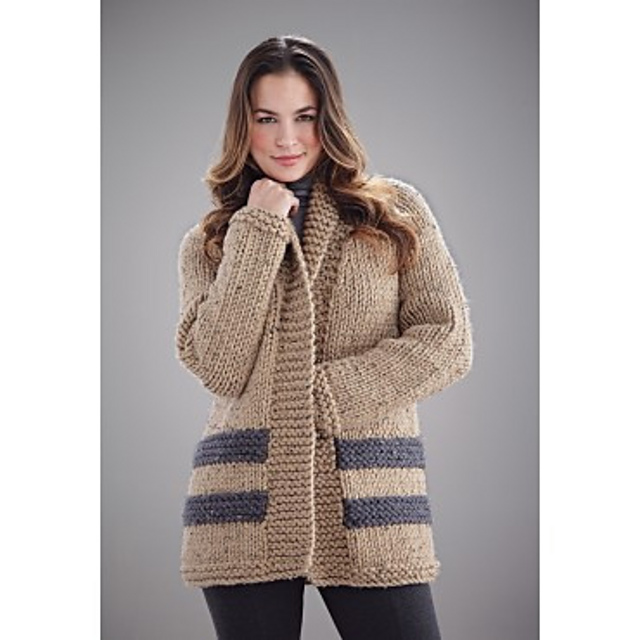 Ravelry: Knit Coat #97160-1-2 pattern by Mary Maxim