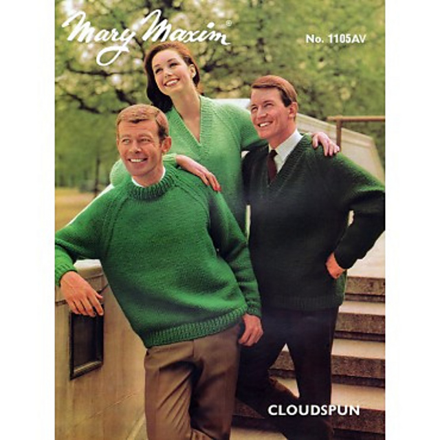 Ravelry: Classic Sweaters #1105av pattern by Mary Maxim