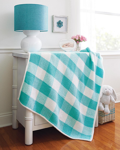 Ravelry: Baby's First Buffalo Plaid pattern by Barb Murray