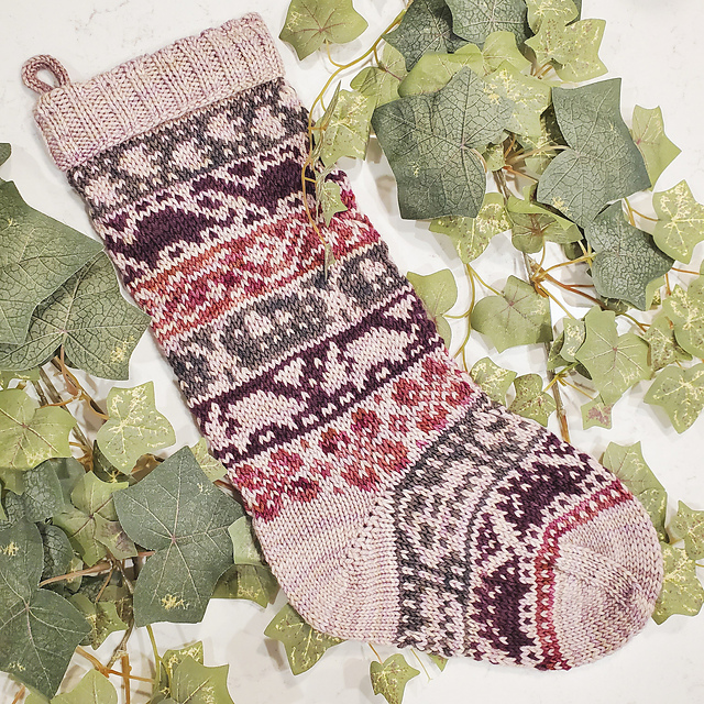 Ravelry: Excavation Stocking pattern by Mary P. Hunt