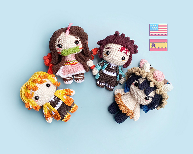 Ravelry: Demon Slayer Mini pattern by Mary Pile