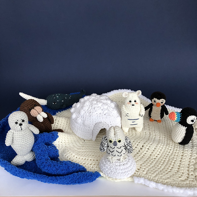 Ravelry: Arctic Animals pattern by Mary Brovina