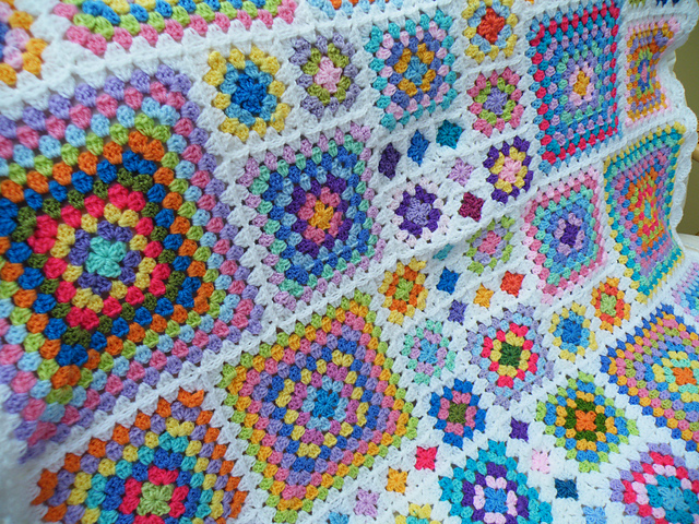 Ravelry: Maryfairy's Granny Babette Blanket for Connie