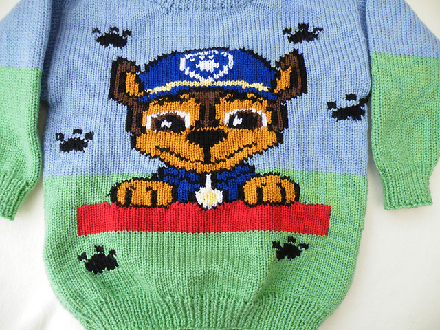 Ravelry: Maryfairy's Paw Patrol sweater for Lenny