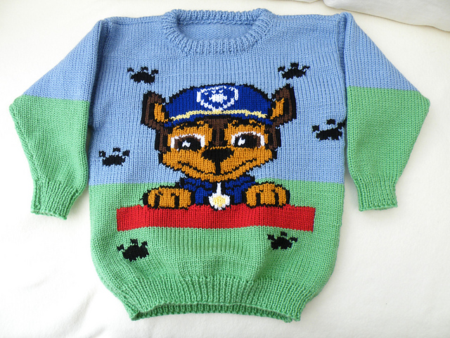 Ravelry: Maryfairy's Paw Patrol sweater for Lenny