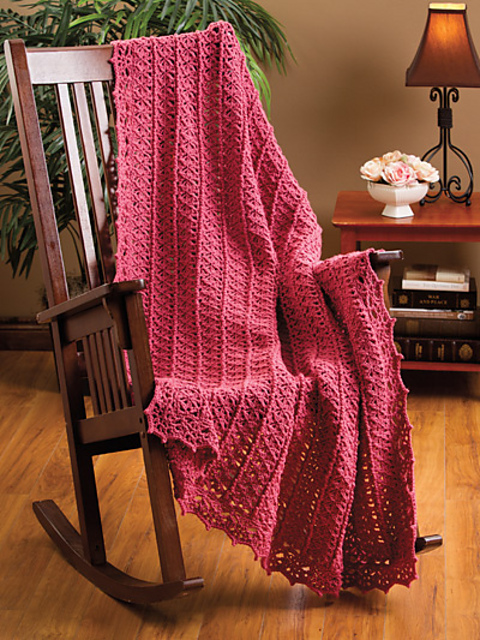 Ravelry: Trinity Throw pattern by Darla J. Fanton